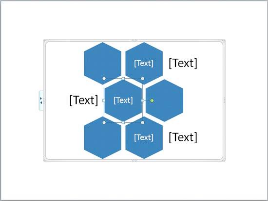 hexagon cluster powerpoint