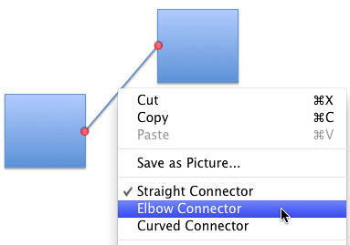 Change Connector Type in PowerPoint 2011 for Mac