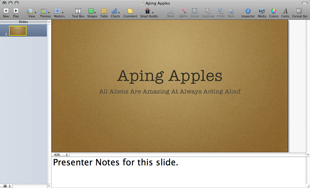 Keynote Software Apple's IWork 12.0 Adds New Features To Pages,