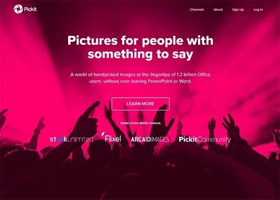 Pickit Brings Free Pictures to PowerPoint Again