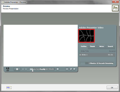 Insert Video using Adobe Presenter Insert Video using Adobe Presenter