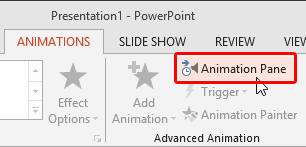 Show and Hide the Advanced Animation Timeline in PowerPoint 2013 for Windows