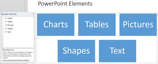 Format Text Attributes of SmartArt Graphics in PowerPoint 2013 for Windows