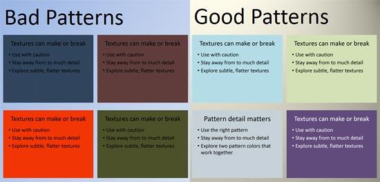 Pattern Fills for Slide Backgrounds in PowerPoint 2013 for Windows