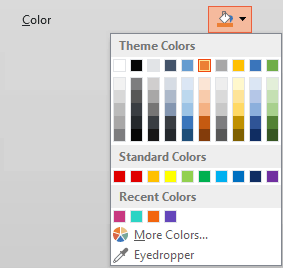 Advanced Glow Options in PowerPoint 2013 for Windows