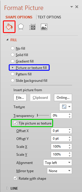 Add Texture Fills to Shapes in PowerPoint 2013 for Windows