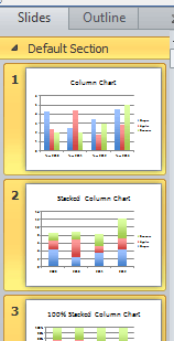 Adding and Renaming Sections in PowerPoint 2010 for Windows