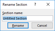 Adding and Renaming Sections in PowerPoint 2016 for Windows