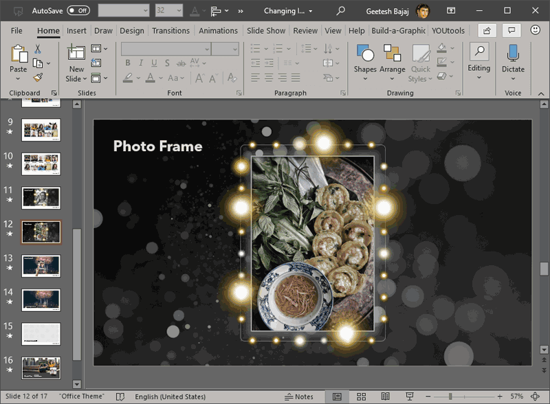 Changing Interface Color in PowerPoint 365 for Windows