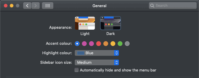 Changing Interface Color in PowerPoint 365 for Mac