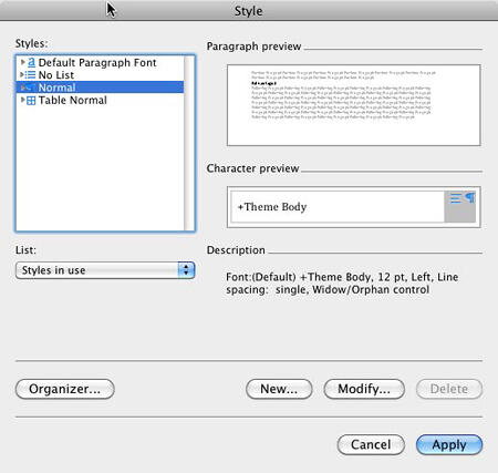 Creating PowerPoint Outlines in Microsoft Word 2008 for Mac