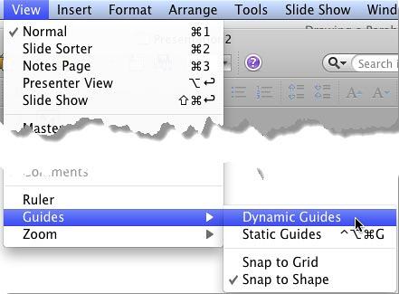Guides in PowerPoint 2011 for Mac