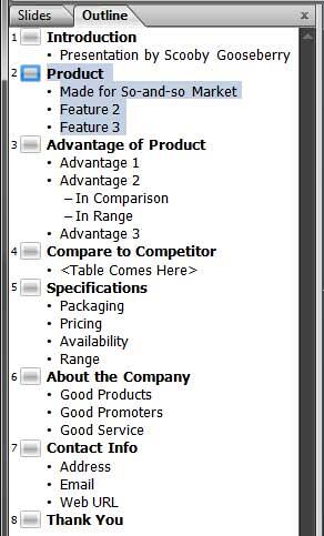 Import Outlines in PowerPoint 2007 for Windows