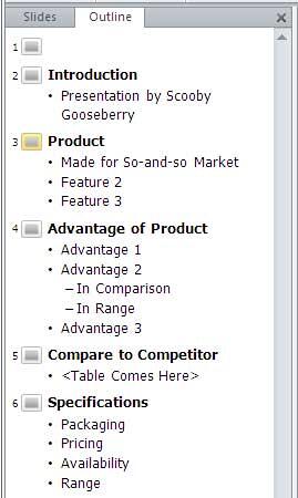 Import Outlines in PowerPoint 2010 for Windows