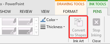 Edit Annotations with Ink Tools in PowerPoint 2013 for Windows