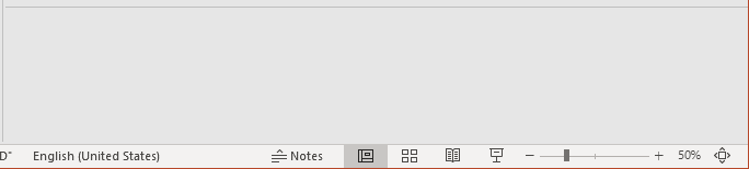Notes Pane in PowerPoint 365 for Windows