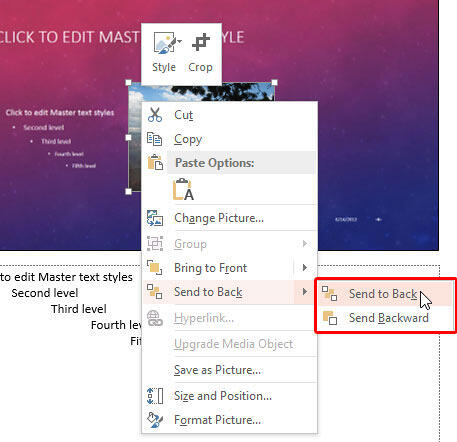 Notes Master View in PowerPoint 2013 for Windows
