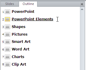 More Outline Pane Options in PowerPoint 2010 for Windows