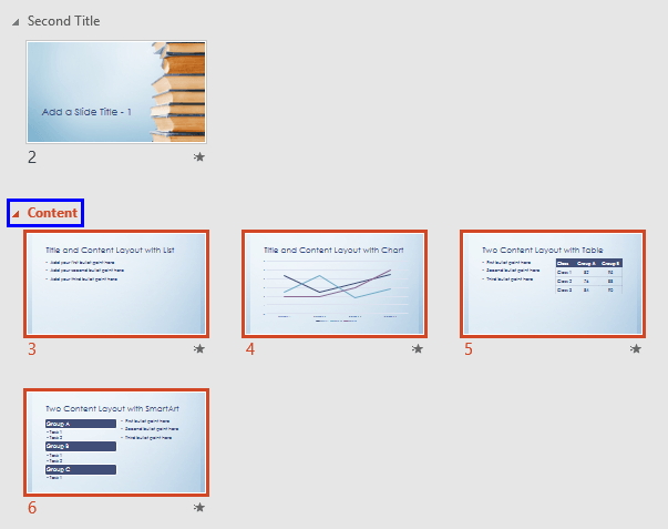 Reordering Sections in PowerPoint 2016 for Windows
