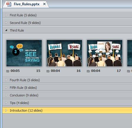 Reordering Sections in PowerPoint 2010 for Windows