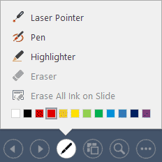 Slide Show View in PowerPoint 2019 for Windows