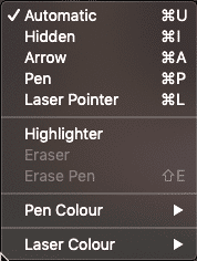 Slide Show View in PowerPoint 365 for Mac