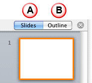 Slides Pane in PowerPoint 2011 for Mac