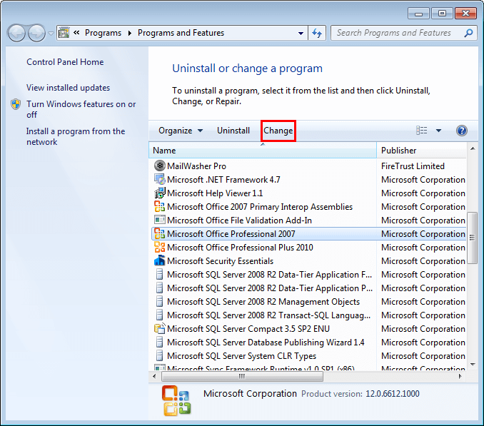 Set as Default Version in PowerPoint 2007 for Windows