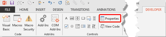 Insert Flash Movies Using The Developer Tab In PowerPoint 2013 For Windows Insert Flash Movies Using The Developer Tab In PowerPoint 2013 For Windows