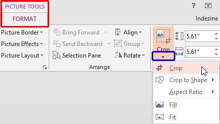 Crop Pictures in PowerPoint 2013 for Windows