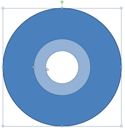 Drawing a CD or a DVD in PowerPoint 2010 for Windows