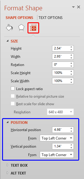 Nudge and Move Shapes in PowerPoint 2013 for Windows