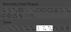 Types of Connectors in PowerPoint 2013 for Windows