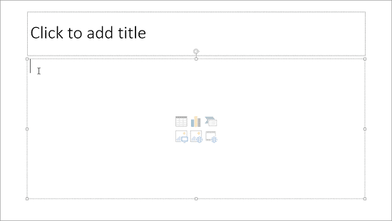 Insert Dummy Text in PowerPoint 2013 for Windows