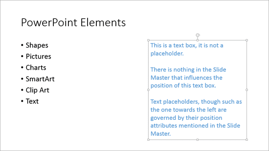 Resize Text Boxes on a Slide in PowerPoint 2013 for Windows