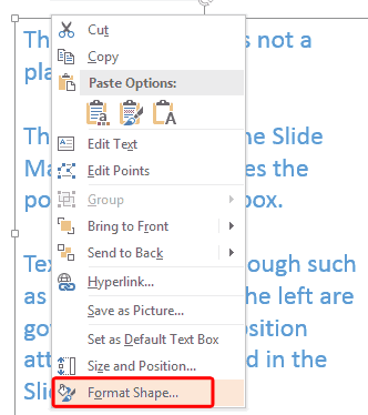 Move or Reposition Text Boxes Accurately on a Slide in PowerPoint 2013 ...